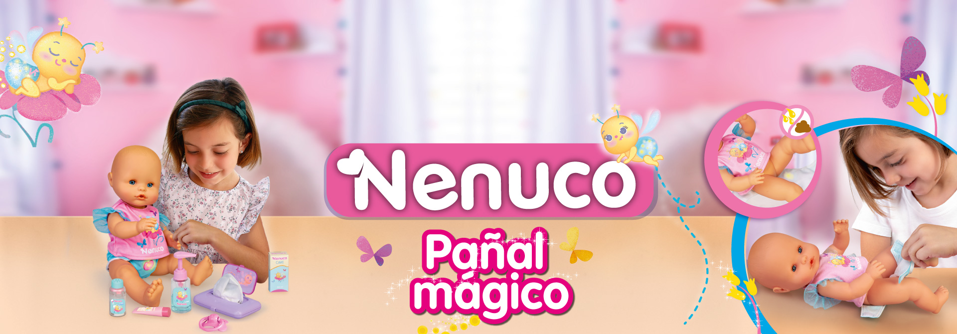 Slider Nenuco Pañal Mágico - Nenuco